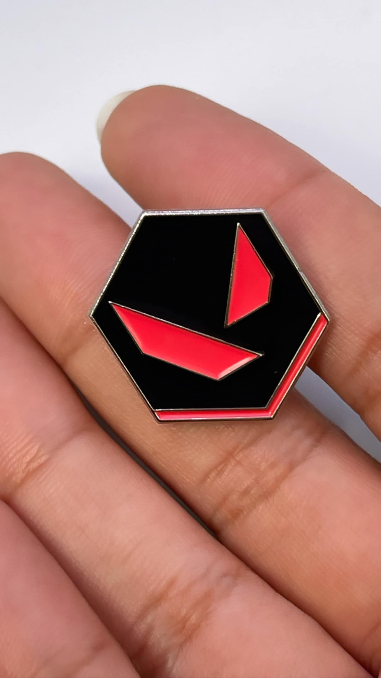 Valorant Pin Valorant Metal Emblem Metal Pin With Rubber Backing Pin ...