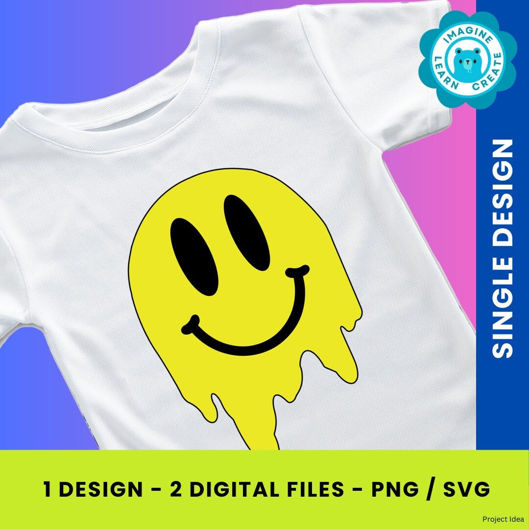 One Happy Dude Smiley Face PNG SVG First Birthday Instant Download ...