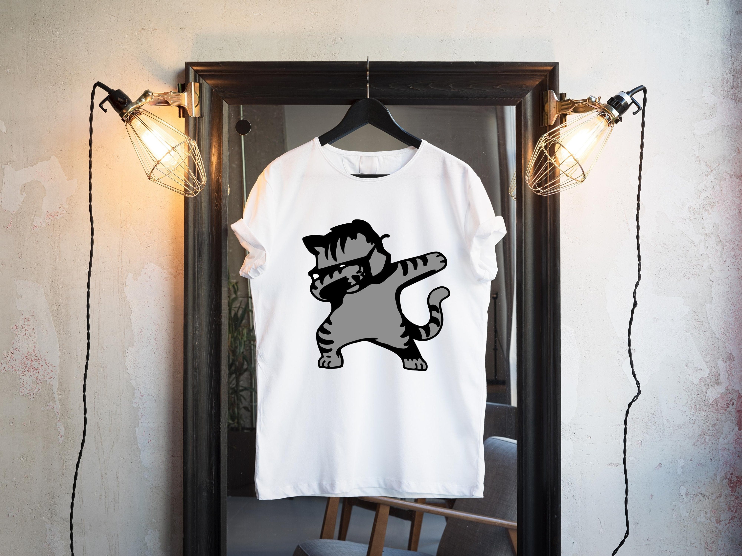 Dabbing Cat Svg Cat Svg Cat Stickers Dab Svg Dabbing - Etsy