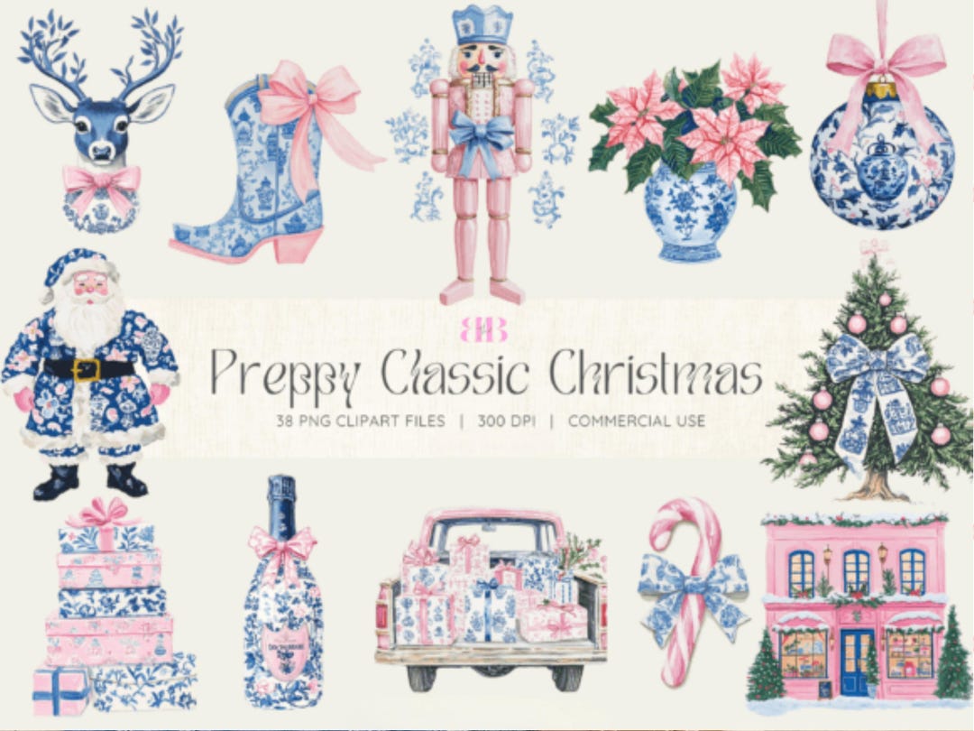 Coquette Christmas 38 Pngs Bundle Clipart, Pastel Pink Turqoise Gold ...