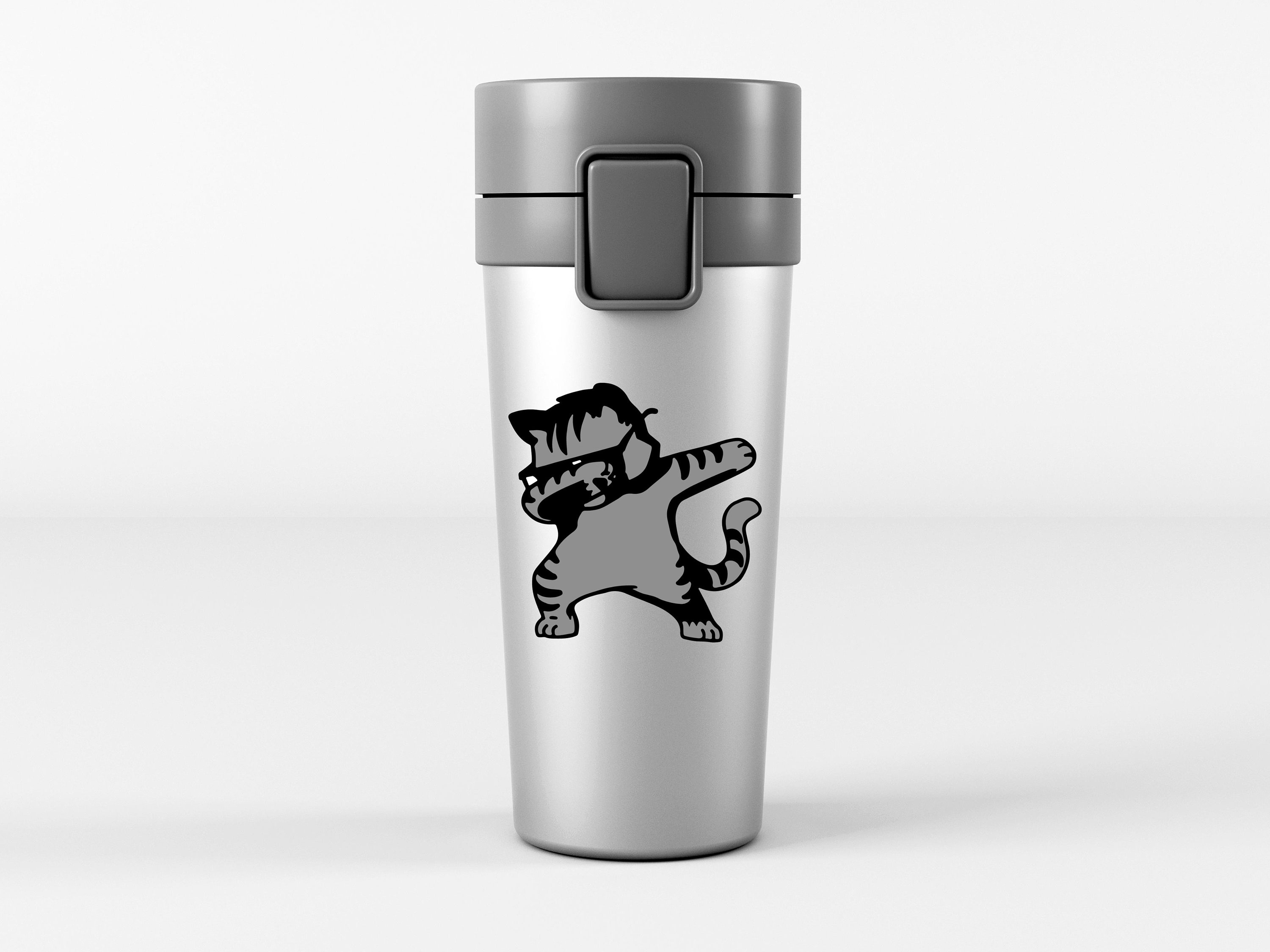 Dabbing Cat Svg Cat Svg Cat Stickers Dab Svg Dabbing - Etsy