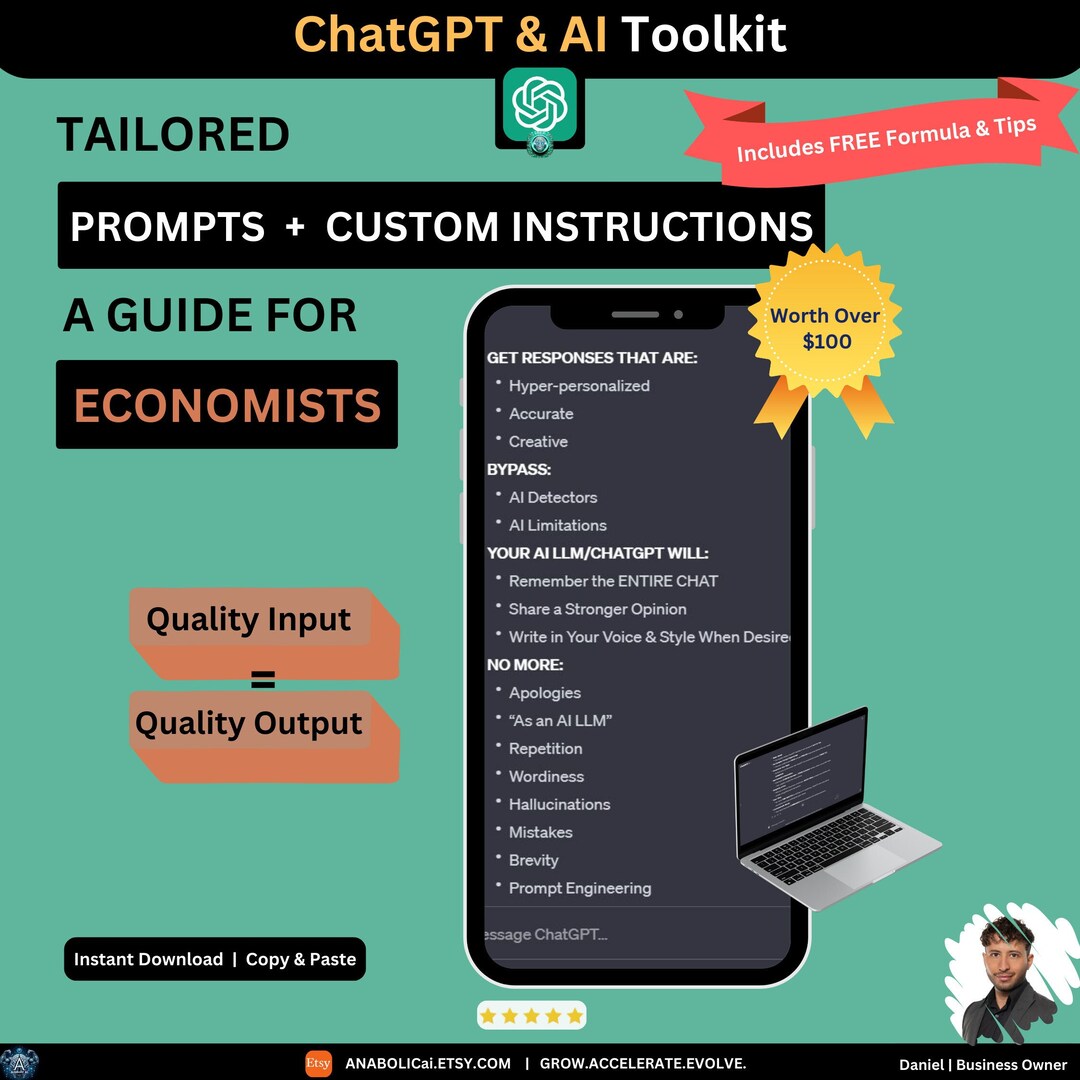 AI & Chatgpt Toolkit for Economists: Personalized Guide for How to Use ...