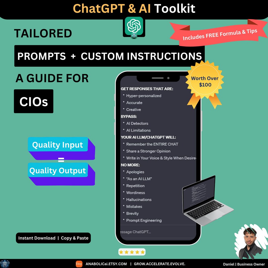 AI & Chatgpt Toolkit for Cios: Personalized Guide for Chief Information ...