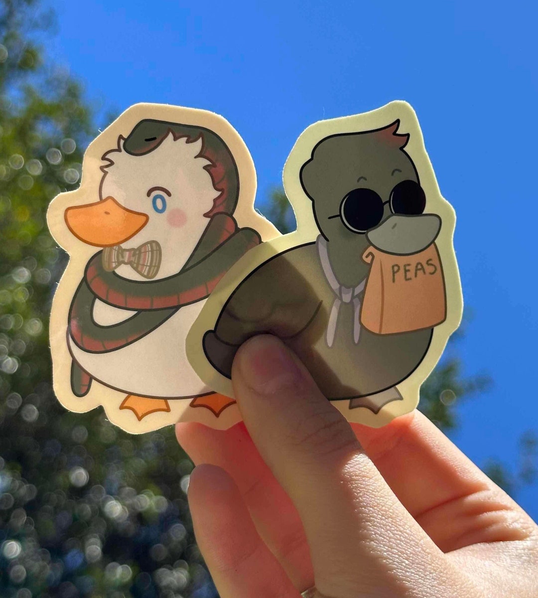 Good Duckies Good Omens Stickers Vinyl Sticker - Etsy