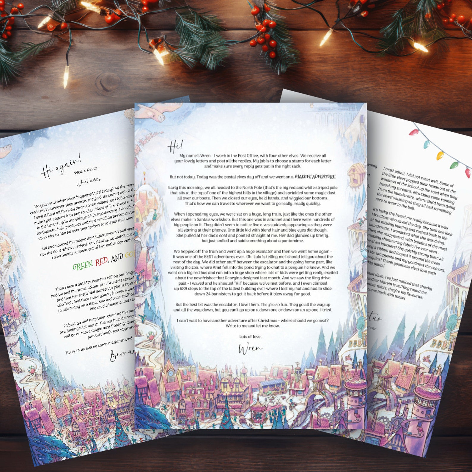 Letters From Lapland - Advent Letters - Twelve Children's Stories From ...