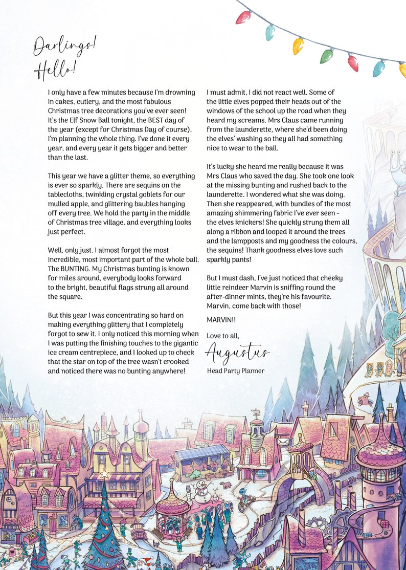 Letters From Lapland Advent Letters Twelve Children's Stories From ...