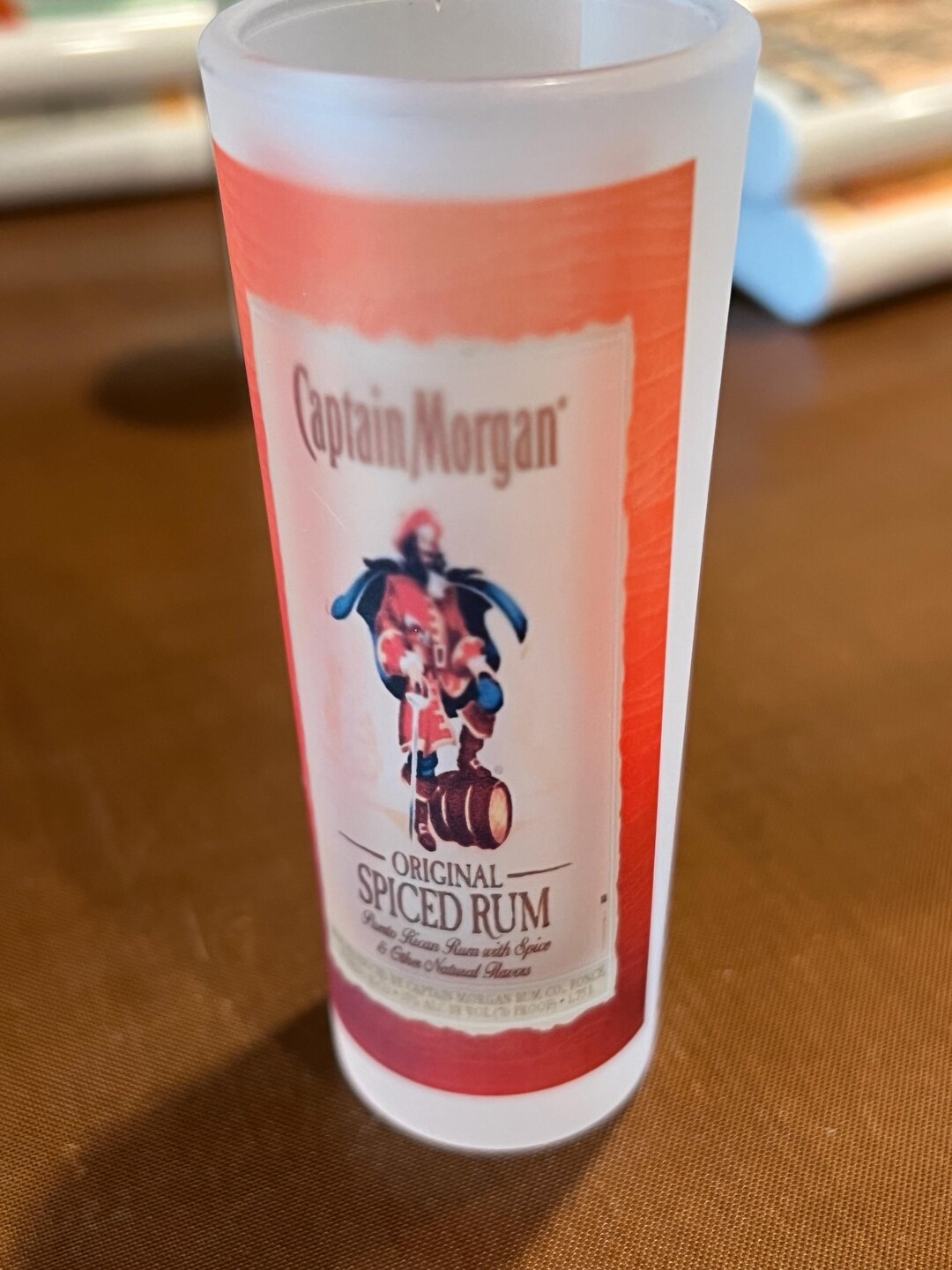 Captain Morgan 3oz Shotglasses Set of 2 - Etsy