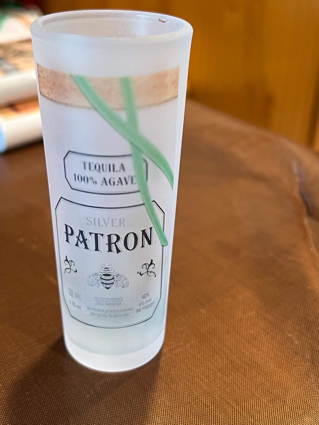 Patron Silver 3oz Shot Glasses Set of 2 - Etsy