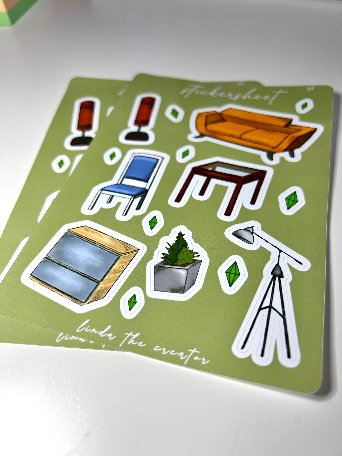 The Sims Sticker Sheet the Sims Inspired Sticker Sheet Base Game ...
