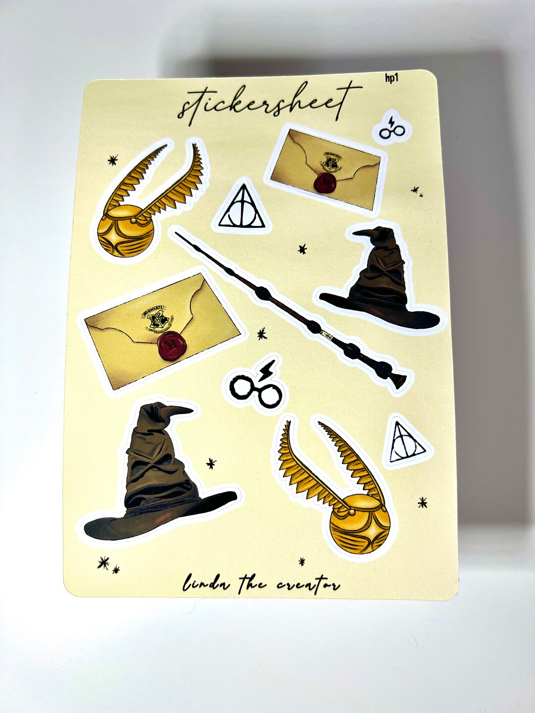 Harry Potter Stickers Magic Stickers Sticker Sheets - Etsy