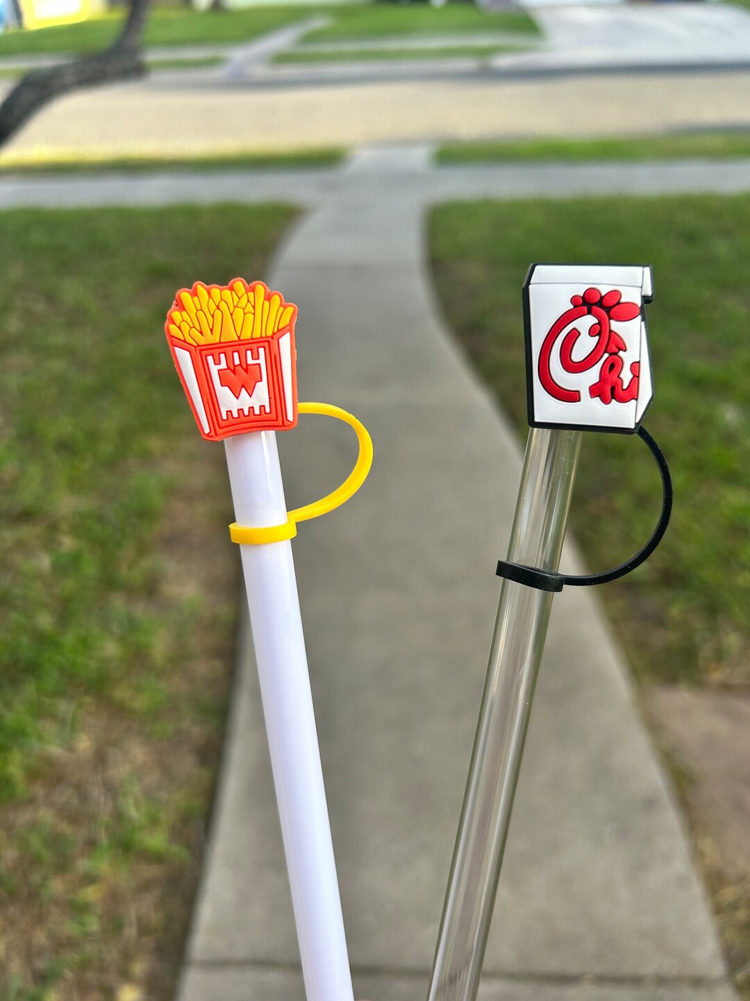 Fries Straw Topper, Whataburger Straw Topper, Chic Straw Topper, Nugget ...