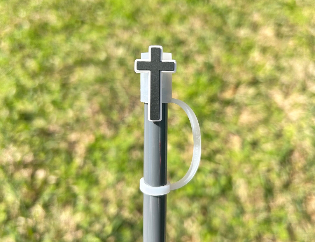 Cross Straw Topper, Christian Straw Topper, Religious Straw Topper ...