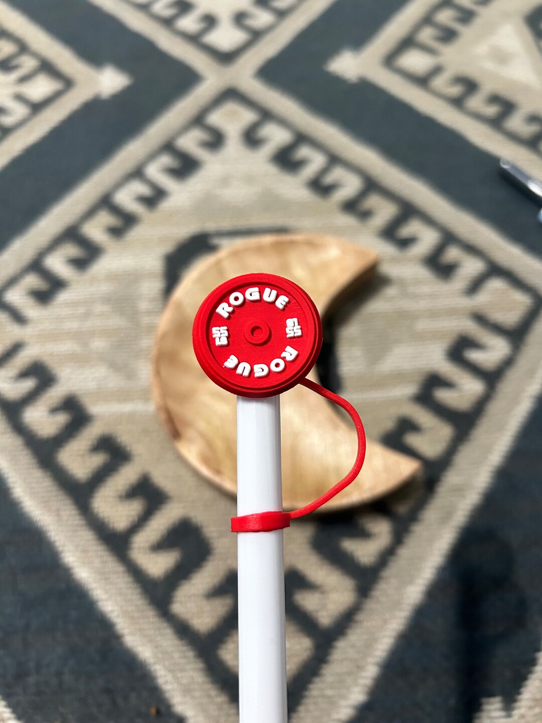 Weight Plate Straw Topper, Workout Straw Topper, Gym Straw Topper ...