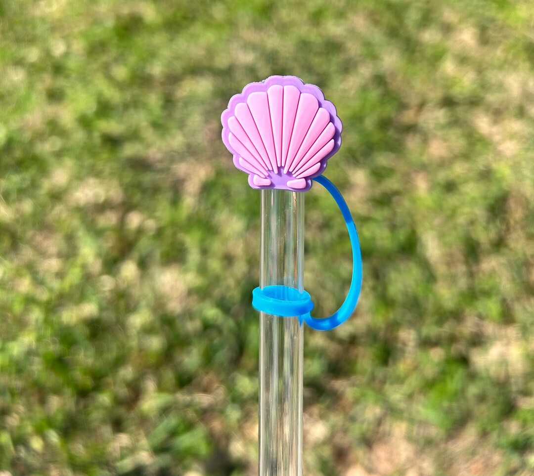 Seashell Straw Topper, Shell Straw Topper, Mermaid Straw Topper, Under ...