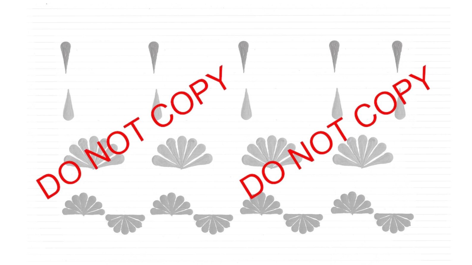 Dot Mandala Practice Sheets - Level 3 (swooshes With Brush) - Etsy