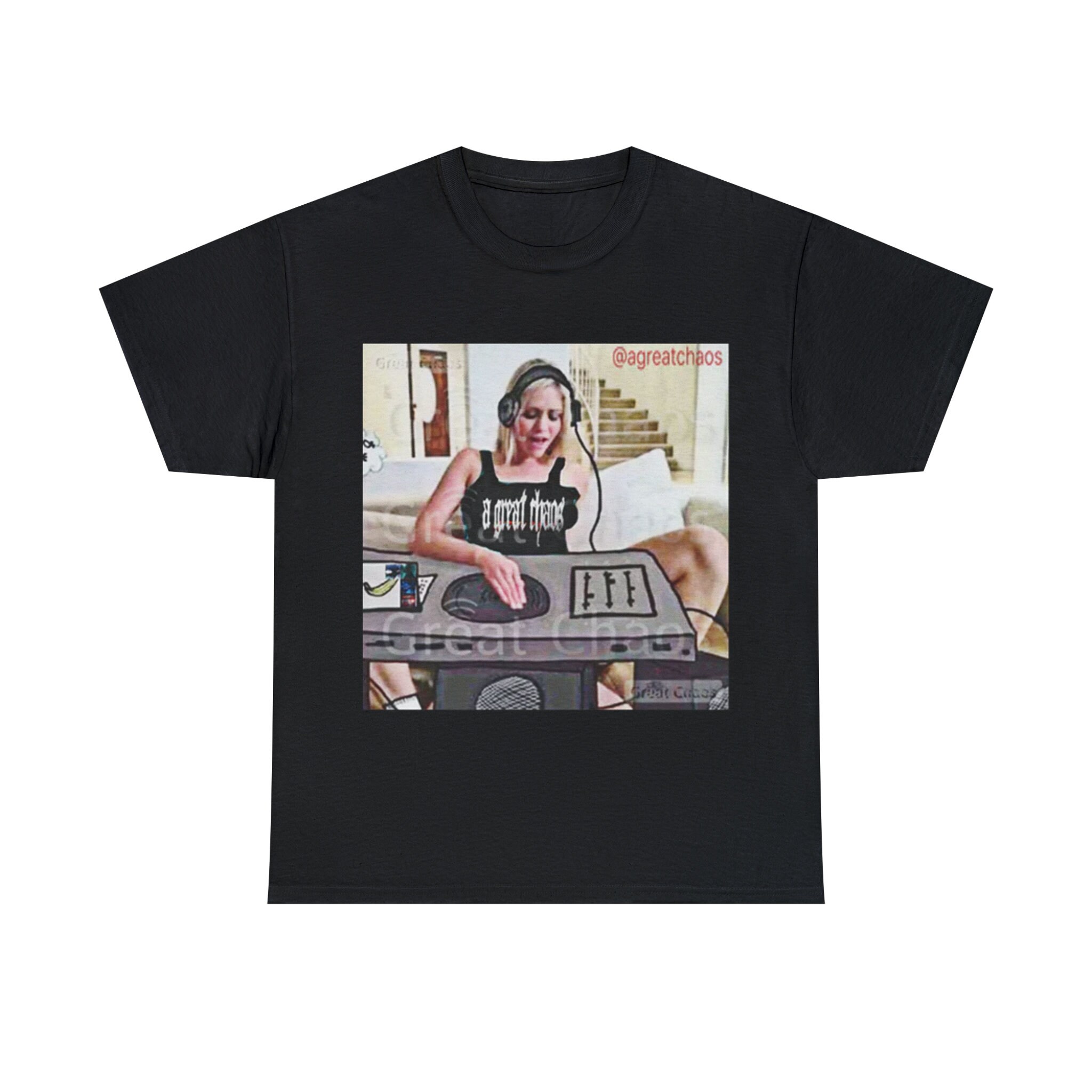 Agc DJ Tee Ken Carson A Great Chaos Album Merch T-shirt - Etsy Portugal