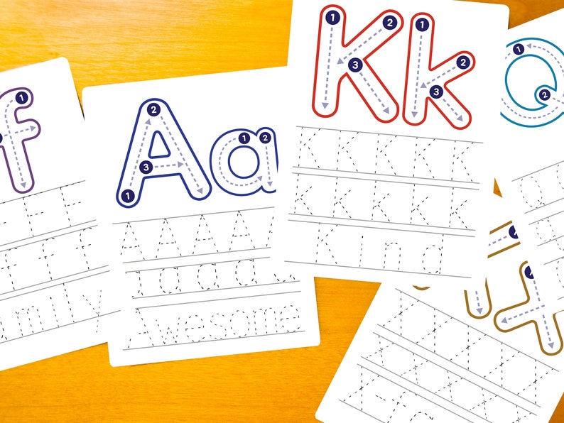 ABC Affirmation Flashcards, Alphabet Flashcards, Kids Affirmation ...