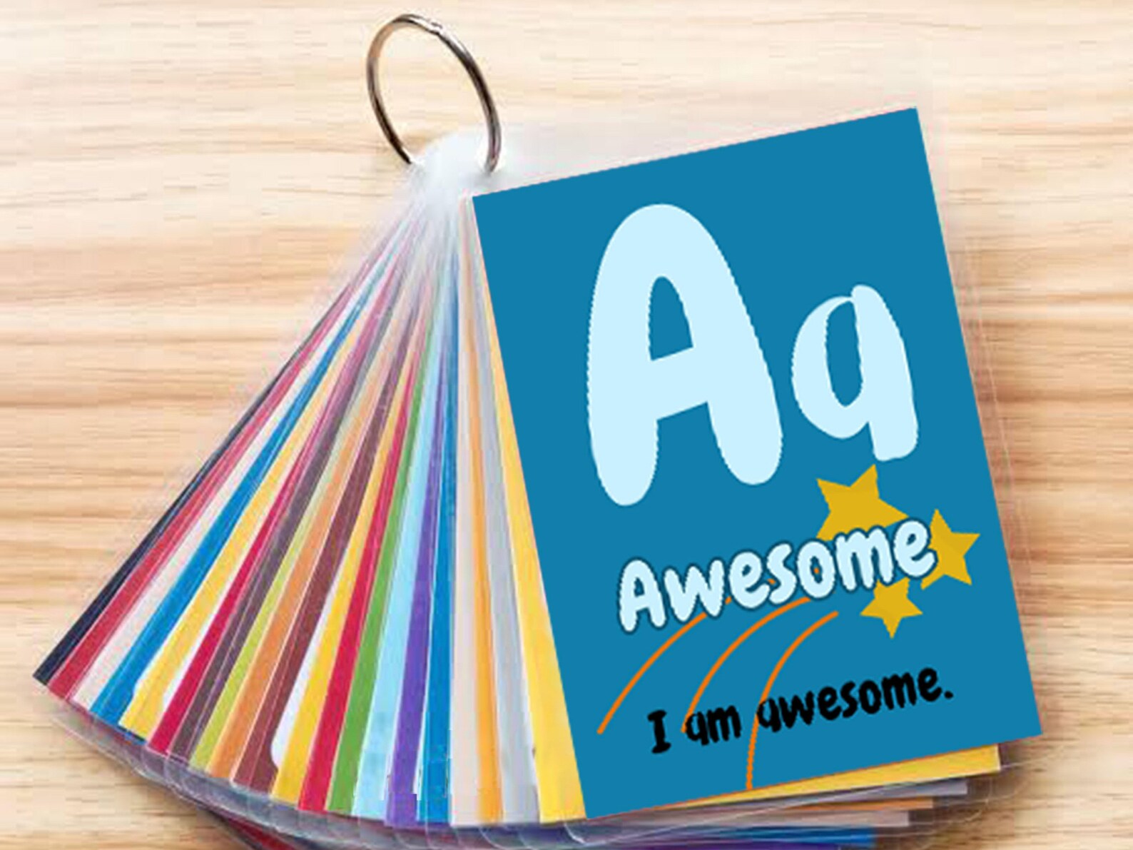 ABC Affirmation Flashcards, Alphabet Flashcards, Kids Affirmation ...