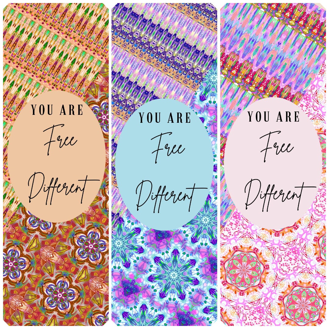 DIGITAL ARTSY BOOKMARK 1 - Etsy