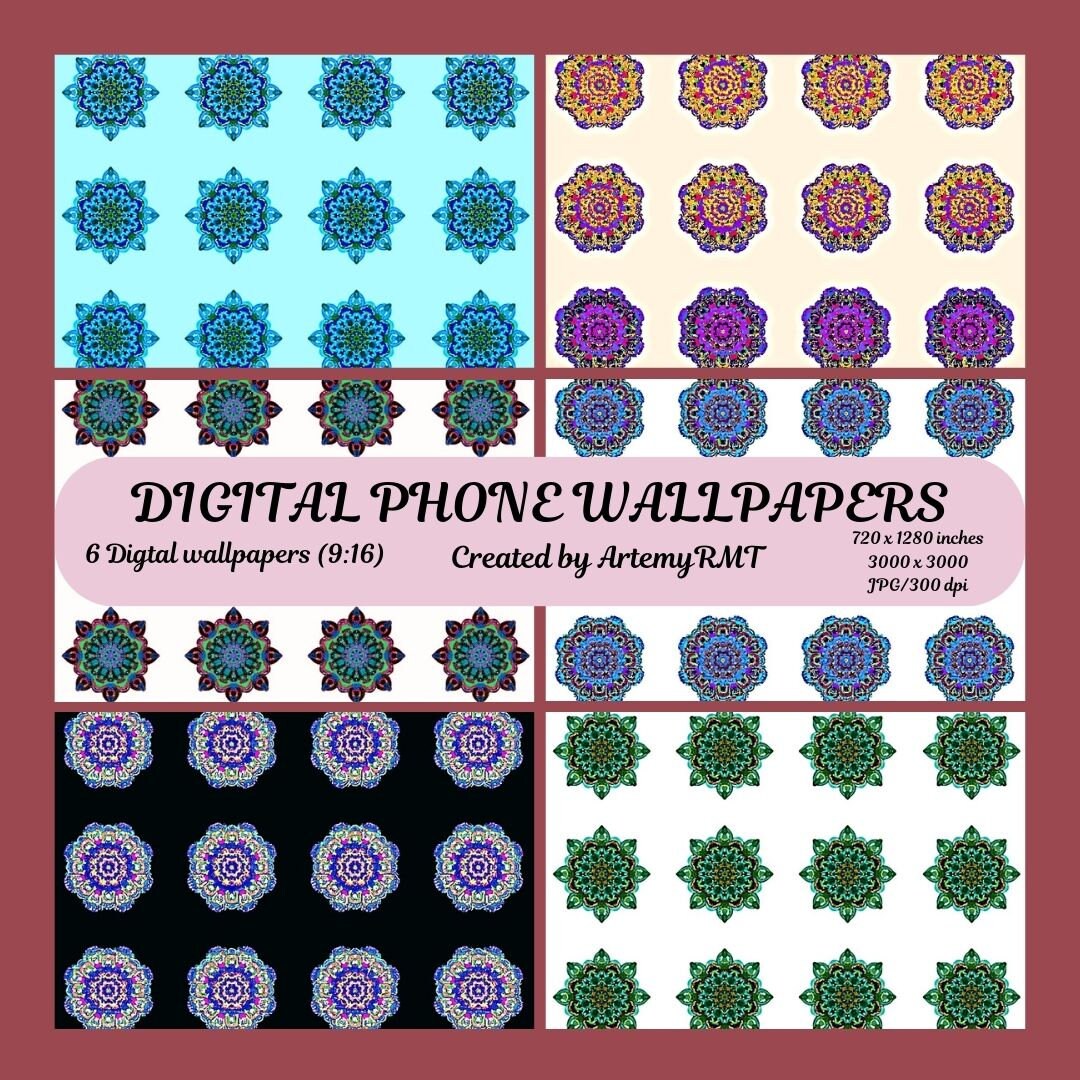 Digital Phone Wallpapers for Iphones and Android Phones - Etsy