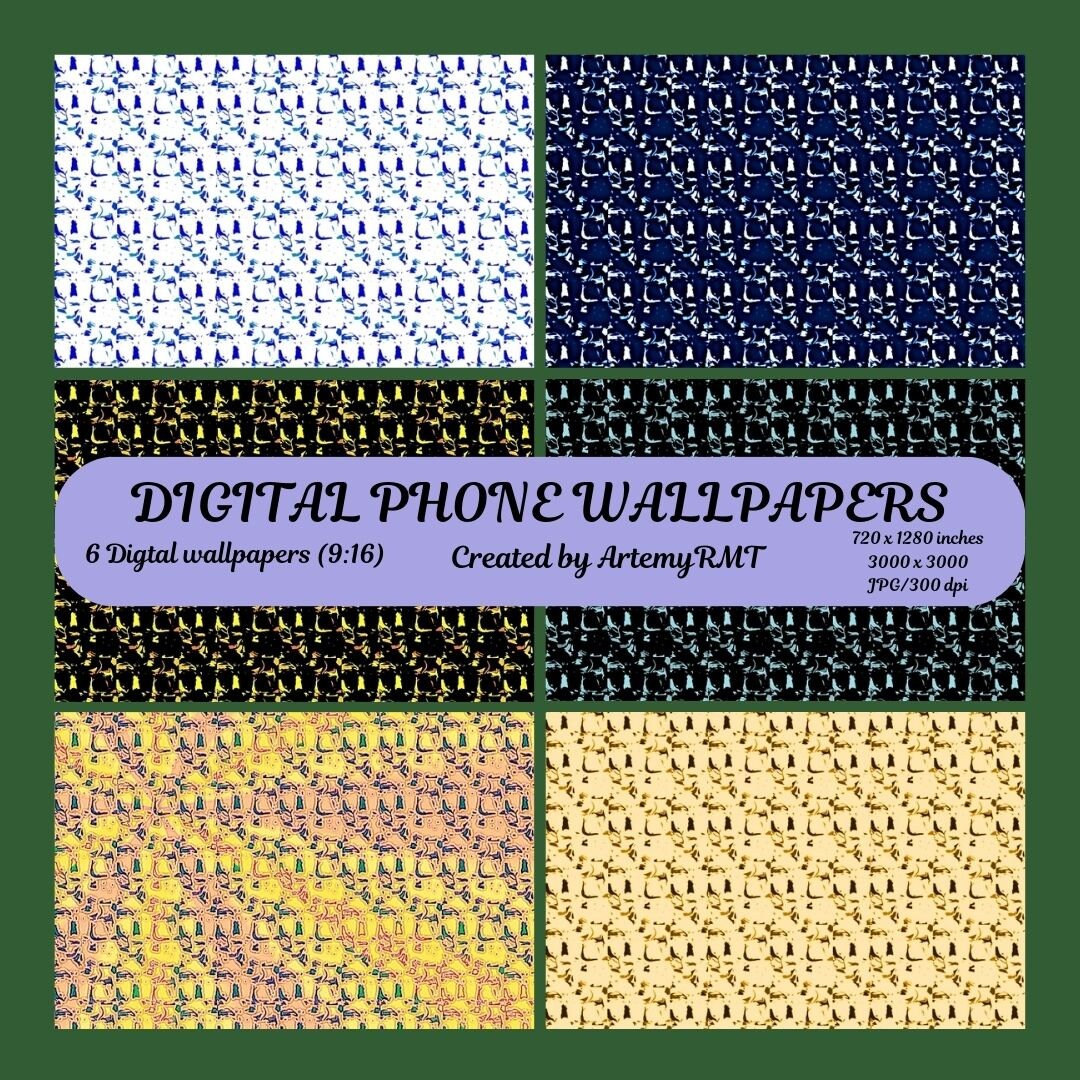 Digital Phone Wallpapers for Iphones and Android Phones - Etsy