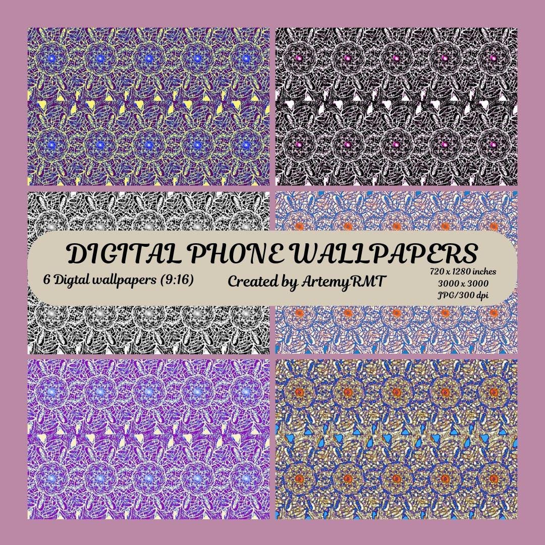 Digital Phone Wallpapers for Iphones and Android Phones - Etsy