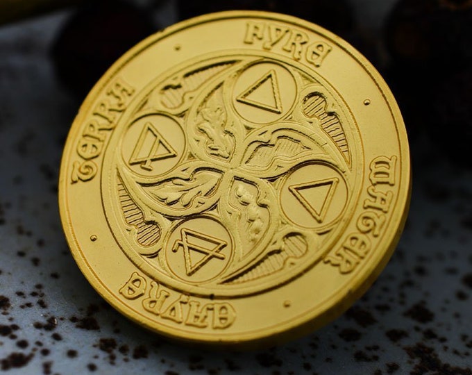 Coin of Alchemy Dnd / RPG 5e DM Roleplay Coin for Tabletop / LARP - Etsy UK
