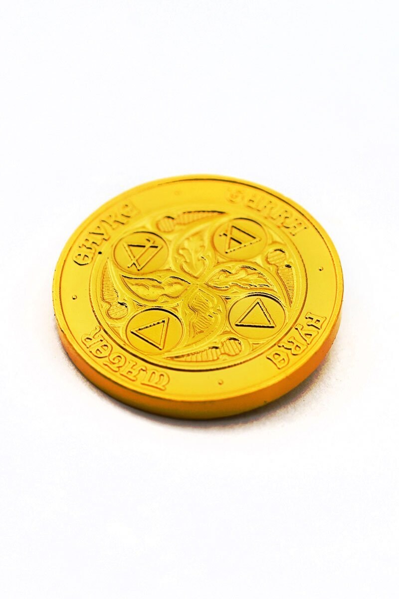 Coin of Alchemy Dnd / RPG 5e DM Roleplay Coin for Tabletop / LARP - Etsy