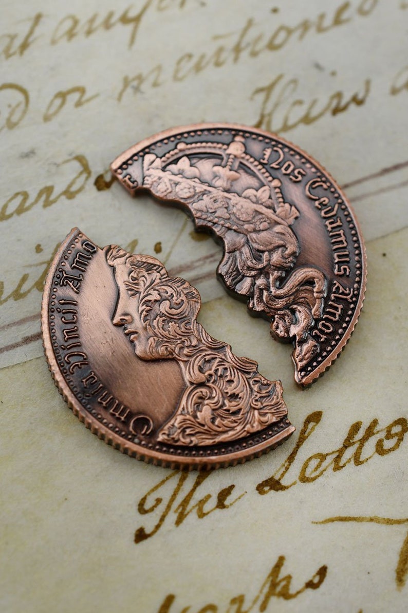 Coin of Lovers - Dnd / RPG 5e DM Roleplay Coin for Tabletop / LARP - Etsy