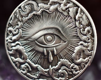 Coin of Frosts Dnd / RPG 5e DM Roleplay Coin for Tabletop / LARP - Etsy UK