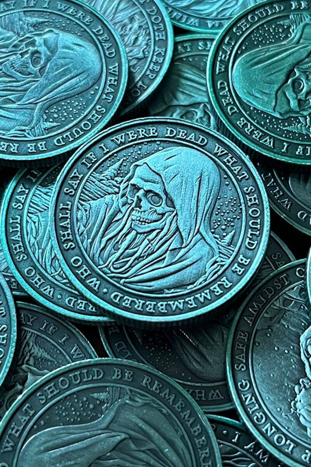 Coin of Frosts - Dnd / RPG 5e DM Roleplay Coin for Tabletop / LARP - Etsy