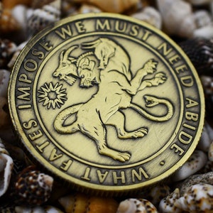 Coin of Fate - Dnd / RPG 5e DM Roleplay Coin for Tabletop / LARP - Etsy