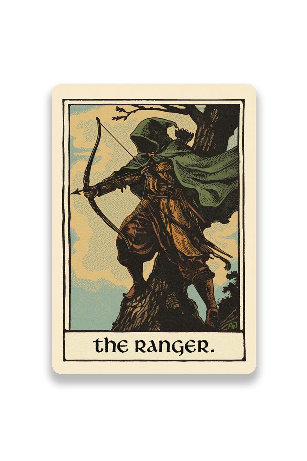Ranger - Art Print - Tarot of Roles - Etsy