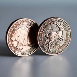 Coin of Steadiness and Haste - Dnd / RPG 5e DM Roleplay Coin for ...