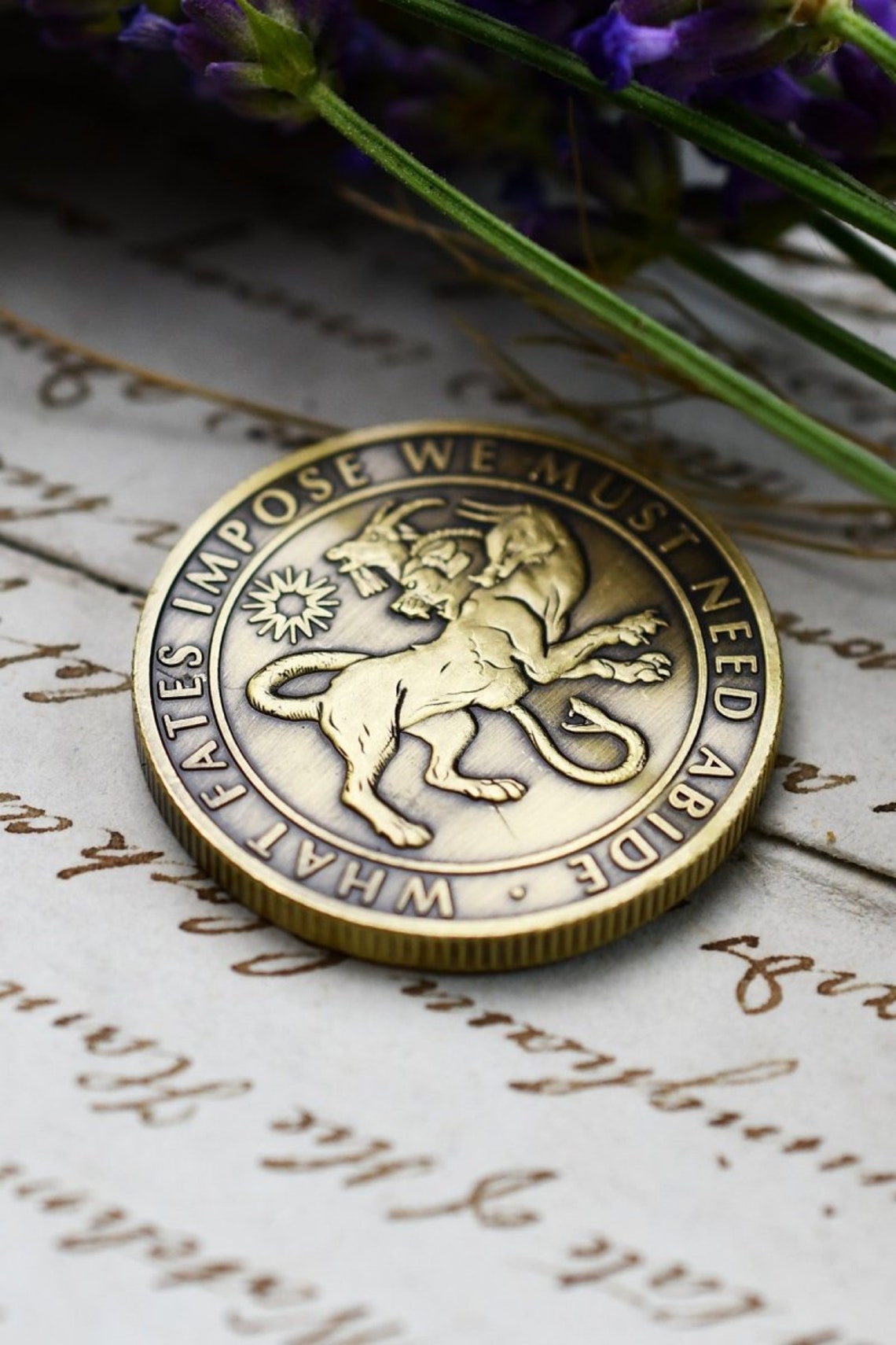 Coin of Fate Dnd / RPG 5e DM Roleplay Coin for Tabletop / LARP - Etsy