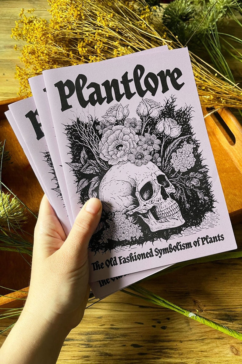 Plantlore - the Old Fashioned Symbolism of Plants Zine - Etsy