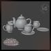 Tea Set for a Dollhouse. 1:6 Scale and 1/12 Scale. STL Downloadable ...