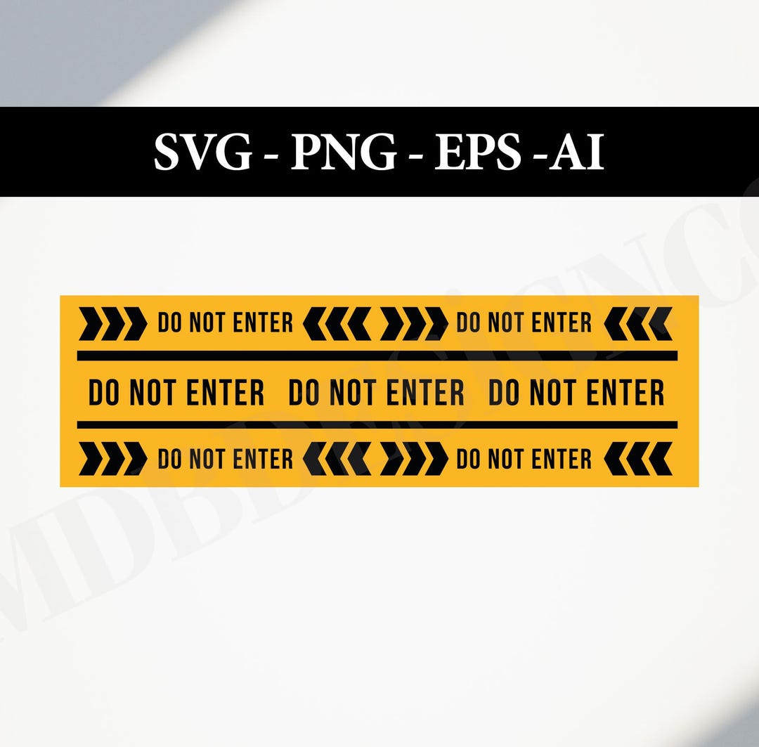 No Enter, Sign, SVG, Png, Ai, Eps, Panel, Traffic Board, Traffic ...