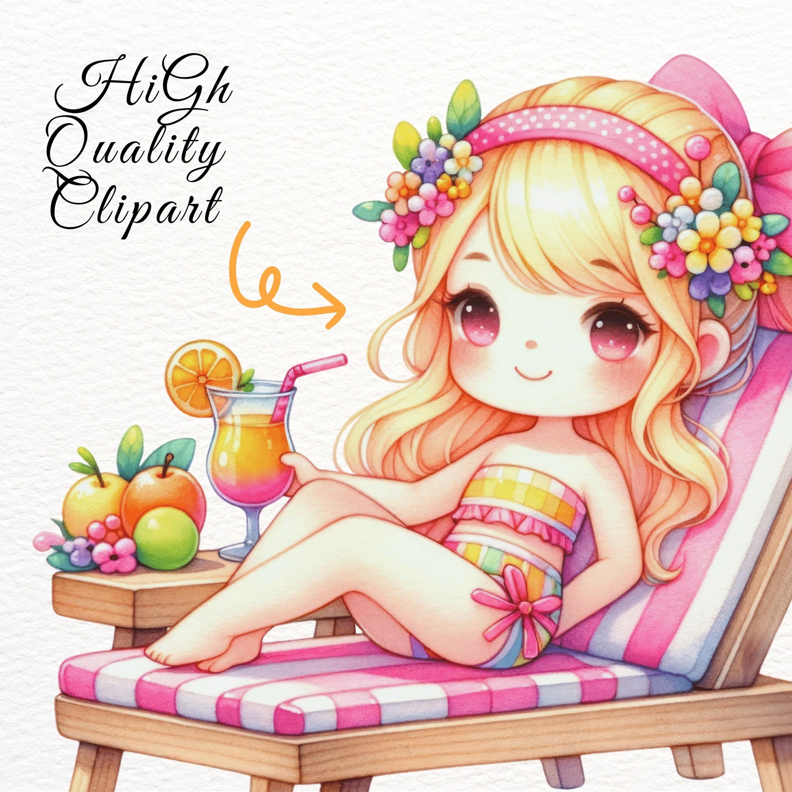 Hawaii Clipart,hawaii & Luau Clipart,luau Clipart,tiki Clipart, Summer ...