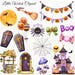 Little Witch Clipart,halloween Clipart,adorable Witchy Graphics ...