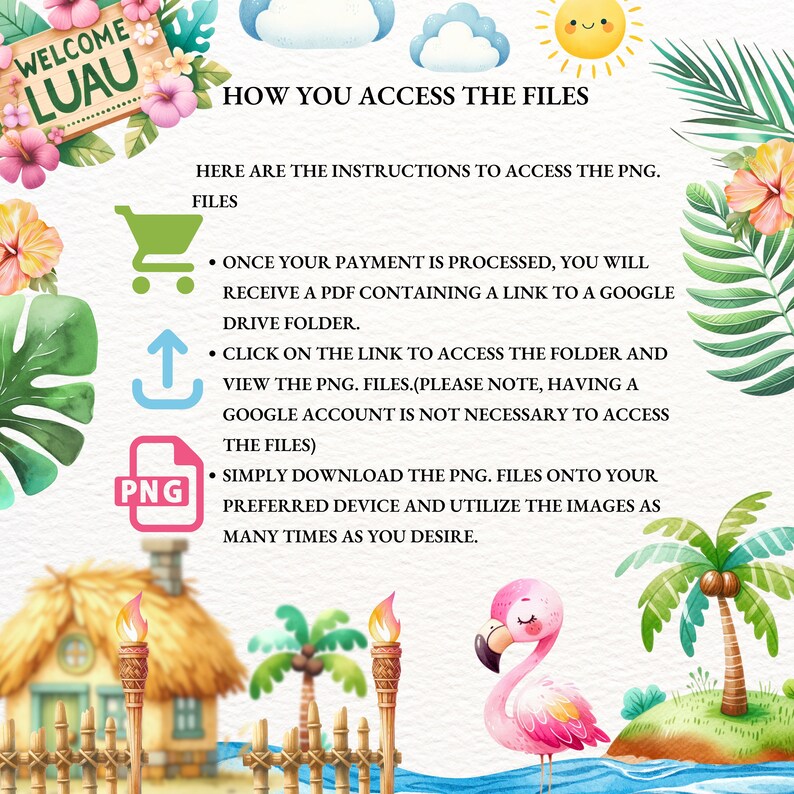 Hawaii Clipart,hawaii & Luau Clipart,luau Clipart,tiki Clipart, Summer ...