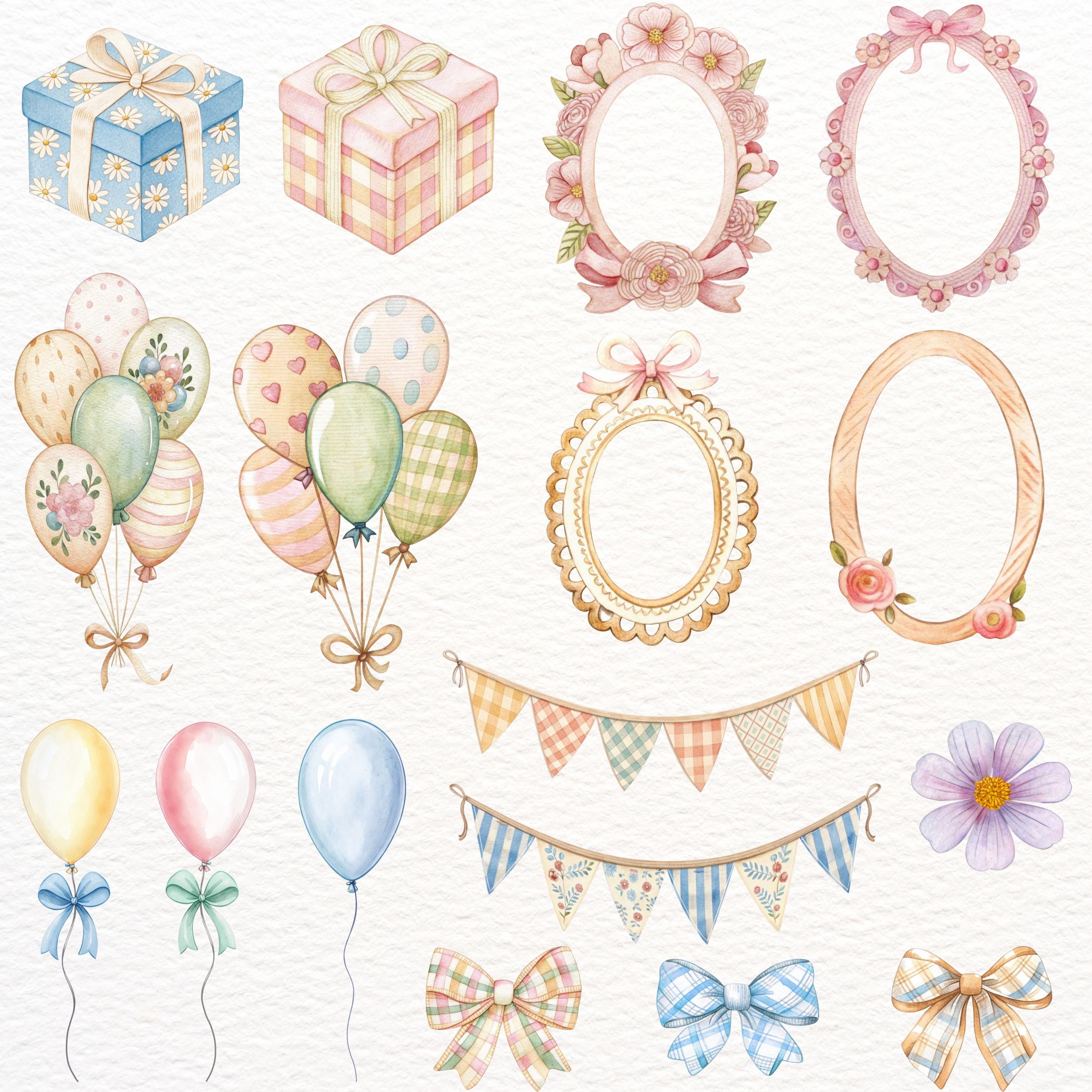 Silly Goose Clipart,spring Vintage Cottagecore,watercolor Goose Png ...