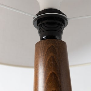 Table Lamp DELOS | Wood Table Lamp | Bedside Lamp | Wooden Lamp | Beech ...