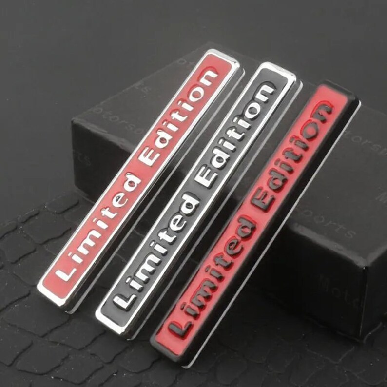 Limited Edition Car Badge Metal Car Badge Car Decoration - Etsy