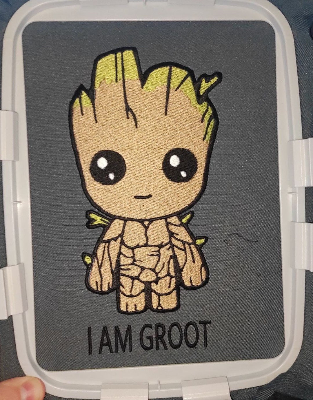 Groot Design for Embroidery Machine - Groot From the Film Guardians of ...