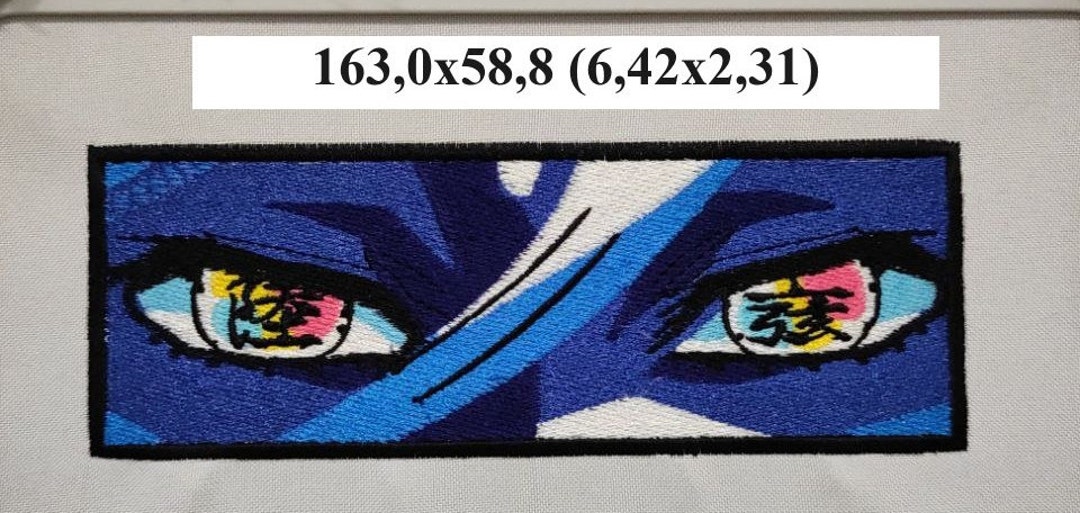 Douma the Anime Demon Slayer Design for Embroidery Machine. - Etsy