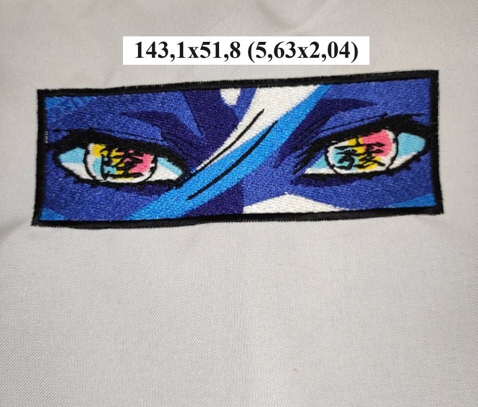 Douma the Anime Demon Slayer Design for Embroidery Machine. - Etsy
