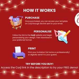 Editable Christmas Sleepover Pajama Party Invitation Template - Etsy