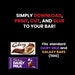Meta Moon Prime Chocolate Bar Wrapper, Birthday Party Favor (digital ...