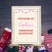 Printable Christmas Sleepover Welcome Sign Christmas Theme - Etsy